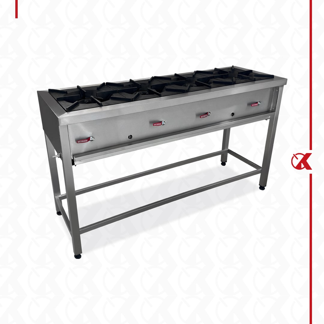 Commercial Multi Burner Gas Stove - KiTech